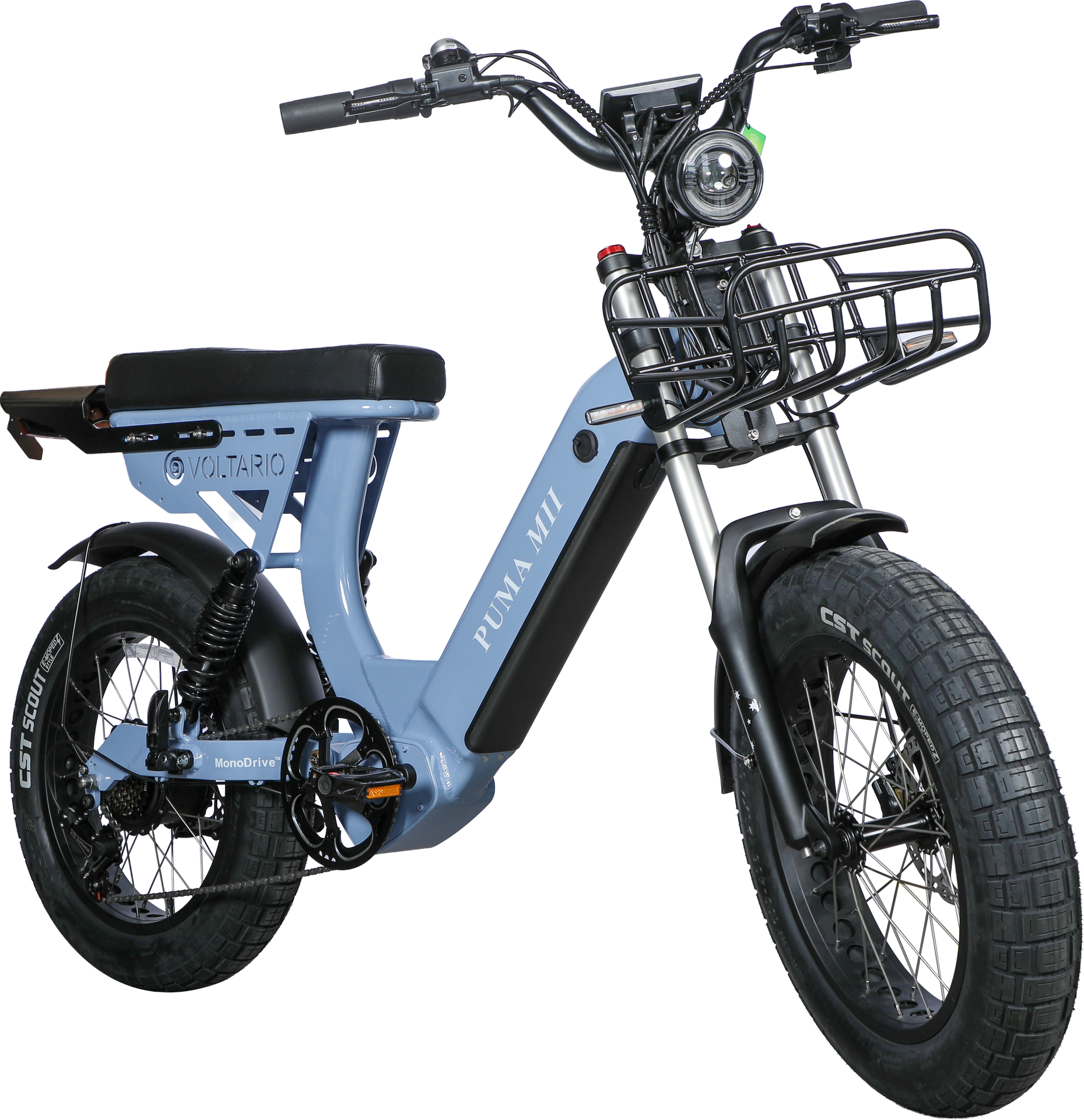 Voltario Puma Mark II – Step-Through Full-Suspension E-Bike, Australia